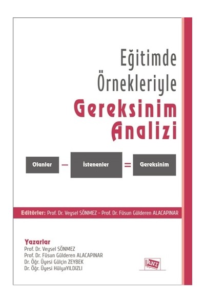 Anı Yayıncılık Eğitimde Örnekleriyle Gereksinim Analizleri Anı Yayıncılık Eğitimde Örnekleriyle Gereksinim Analizleri