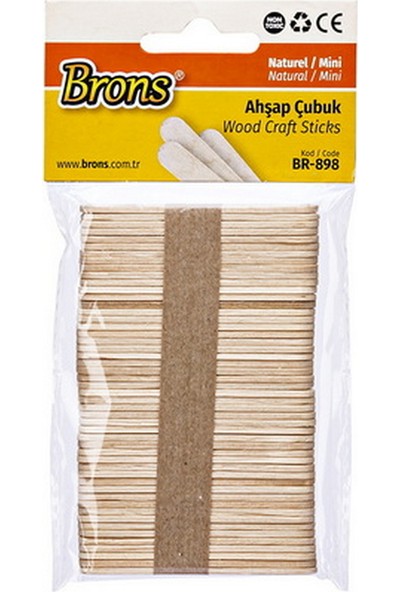 Brons Mini Ahşap Çubuk BR-898 Brons Mini Ahşap Çubuk BR-898