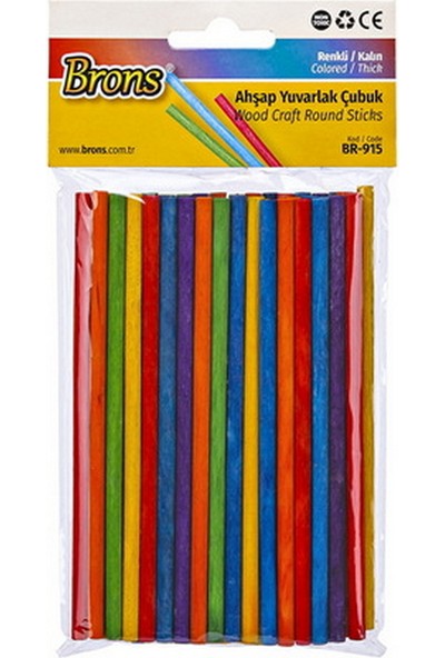 Brons Renkli Kalın Yuvarlak Çubuk BR-915