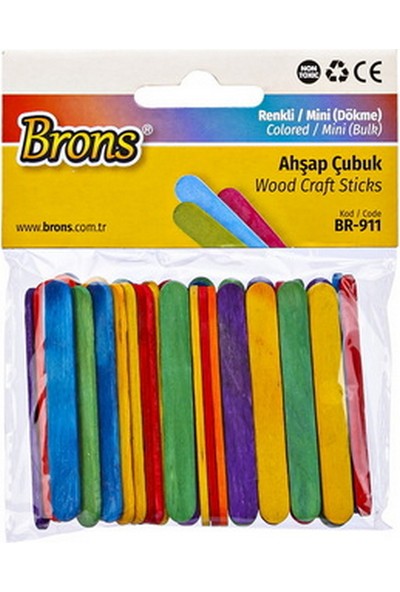 Brons Renkli Mini Dökme Ahşap Çubuk BR-911 Brons Renkli Mini Dökme Ahşap Çubuk BR-911