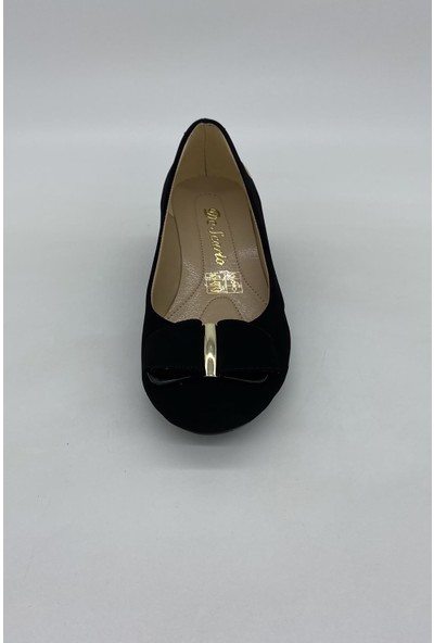 De Scarıo 160 Siyah Süet Dolgu Günlük Ayakkabı