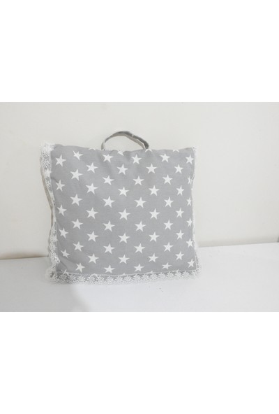 Brn Tasarım Bebek Alt Açma Gri Yıldızlı Bej