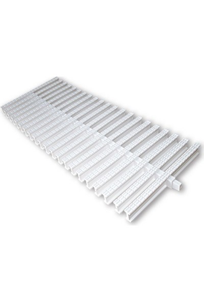 Waterfun Havuz Taşma Izgarası 15 cm 10 Metre Tek Geçme Klasik Desen