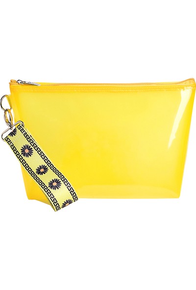 Bakras Papatya Desenli Yarı Şeffaf Çok Amaçlı Düzenleyici Çanta
