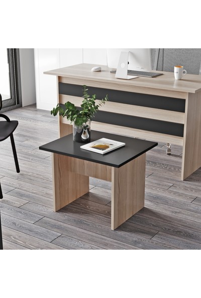 Robin Home Verona B Ofis Sehpası Barok/meşe/beyaz Robin Home Verona B Ofis Sehpası Barok/meşe/beyaz