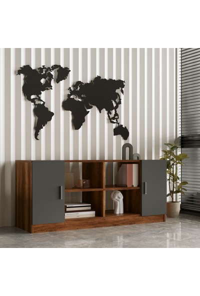 Robin Home Verona F Ofis Kapaklı Kitaplık Dolap Robin Home Verona F Ofis Kapaklı Kitaplık Dolap