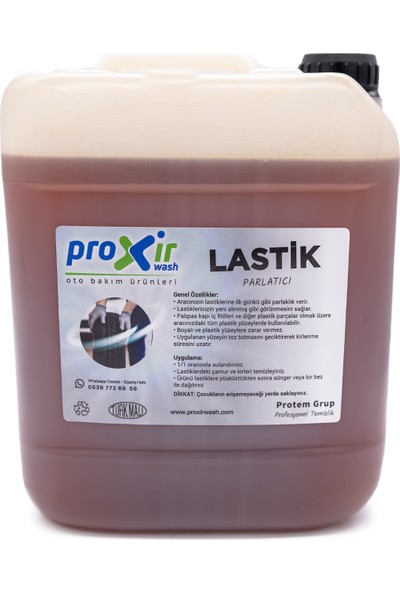 Proxir Wash Özel Lastik Parlatıcı