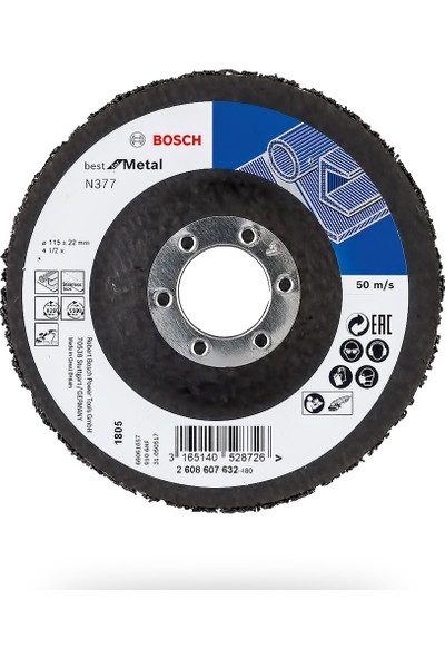 Bosch Boya Kazıma Diski (Metal Temizleme) 115 x 22.23 N377