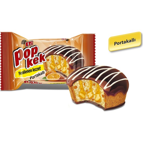 Eti Popkek Portakallı Kek 60 g x 12 Adet Fiyatı