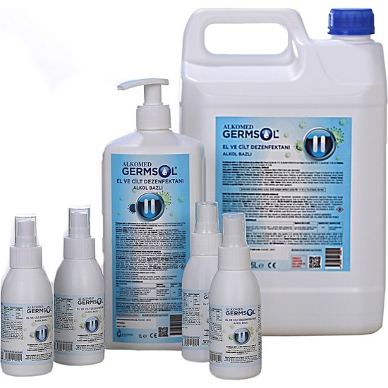 Alkomed Germsol Alkol Bazlı El ve Cilt Dezenfektanı Mega Fiyatı