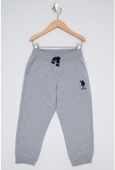 U.S. Polo Assn. Erkek Çocuk Gri Örme Pantolon 50232542-VR086