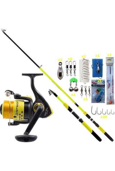 Remixon 3.00 mt Fast Cell Speed Olta Takımı 40 Lı Set Sarı Remixon 3.00 mt Fast Cell Speed Olta Takımı 40 Lı Set Sarı