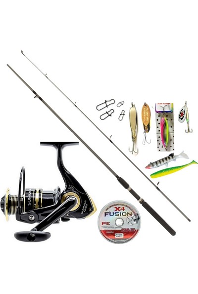 Remixon 1.80 Flex Gold New Summer Spin Olta Takımı 30 Lu Set Remixon 1.80 Flex Gold New Summer Spin Olta Takımı 30 Lu Set