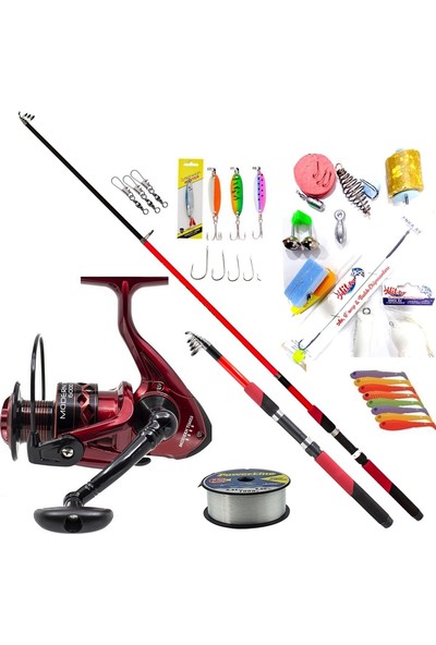 Remixon Modern Times Speed 2.70 mt Olta Takımı 40 Lı Set Kırmızı Remixon Modern Times Speed 2.70 mt Olta Takımı 40 Lı Set Kırmızı