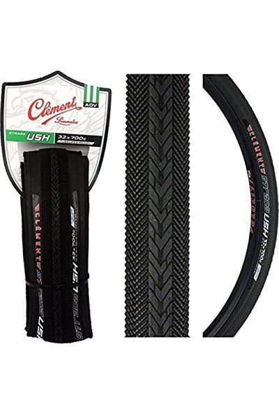 Clement STRADA USH 700x32 60TPI Katlanır Dış Lastik Clement STRADA USH 700x32 60TPI Katlanır Dış Lastik