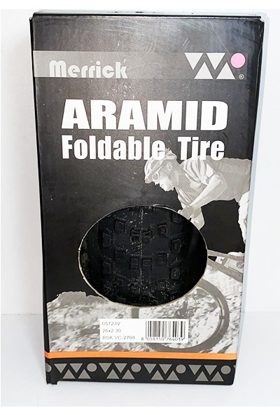 Merrick Aramid 26x2.30 Katlanır Dış Lastik Merrick Aramid 26x2.30 Katlanır Dış Lastik