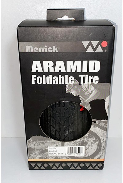 Merrick Aramid 26x1.50 Katlanır Dış Lastik Merrick Aramid 26x1.50 Katlanır Dış Lastik