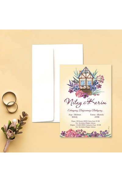 Otuz9 Beyaz Zarflı Davetiye Düğün - Nişan - Kına - Nikah (100 Adet) Otuz9 Beyaz Zarflı Davetiye Düğün - Nişan - Kına - Nikah (100 Adet)