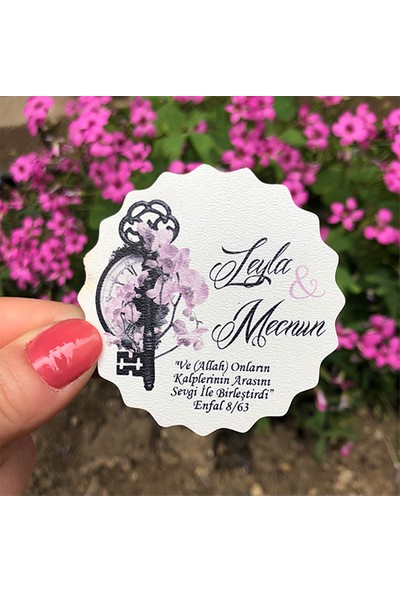 Ahşap Magnet Düğün - Nişan - Kına - Nikah - Söz (25 adet)