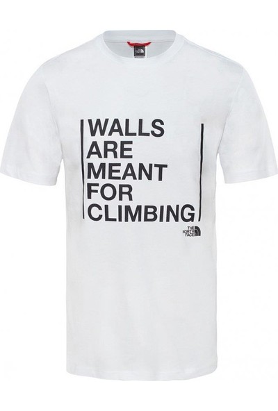 The North Face 3S3S Walls Are For Climbing Erkek T-Shirt The North Face 3S3S Walls Are For Climbing Erkek T-Shirt