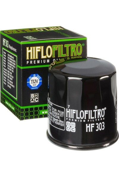 Hiflo Hiflo Tuv Onaylı Yağ Filtresi Hf-303 Yamaha