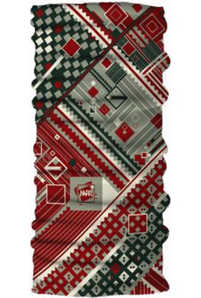 Narr Bandana Zip Red Çok Fonksiyonlu