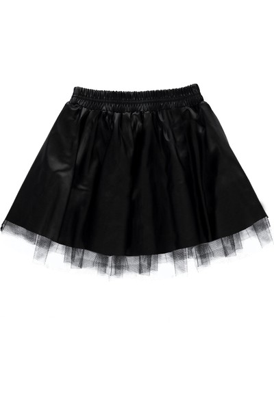 Civil Girls Kız Çocuk Tüllü Etek 6-9 Yaş Siyah