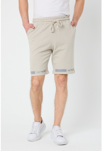 Tarz Cool Erkek Krem Regular Fit Detaylı Şort & Bermuda-Rflksrtr02S Tarz Cool Erkek Krem Regular Fit Detaylı Şort & Bermuda-Rflksrtr02S