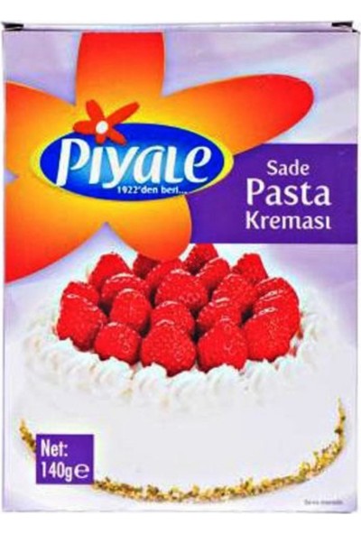 Piyale Sade Pasta Kreması 140 gr Piyale Sade Pasta Kreması 140 gr