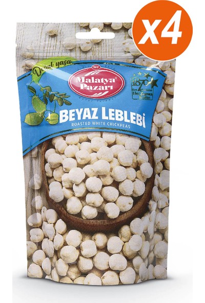 Malatya Pazarı Murat Palancı Beyaz Leblebi 4 x 180 gr