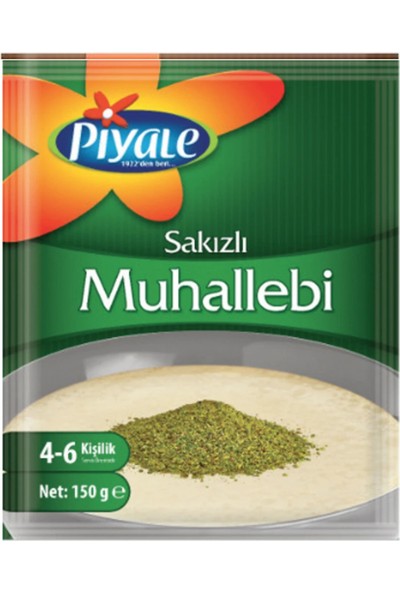 Piyale Sakızlı Muhallebi 150 gr Piyale Sakızlı Muhallebi 150 gr