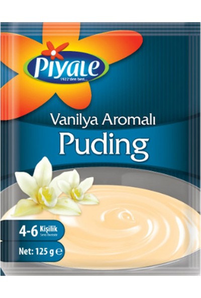 Piyale Vanilyalı Puding 125 gr Piyale Vanilyalı Puding 125 gr