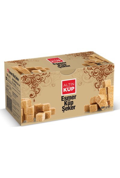 Altınküp Esmer Küp Şeker 500 gr Altınküp Esmer Küp Şeker 500 gr