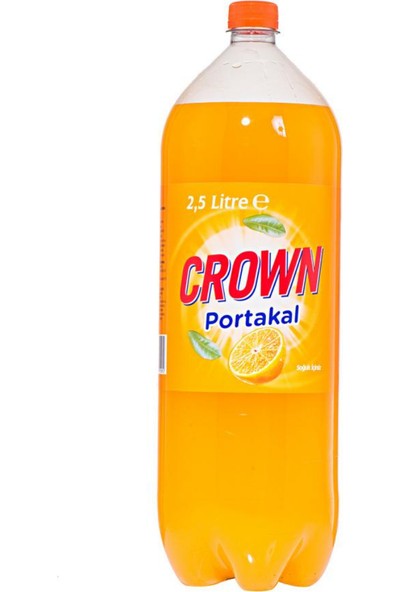 Crown Portakallı Gazoz 2.5 Lt