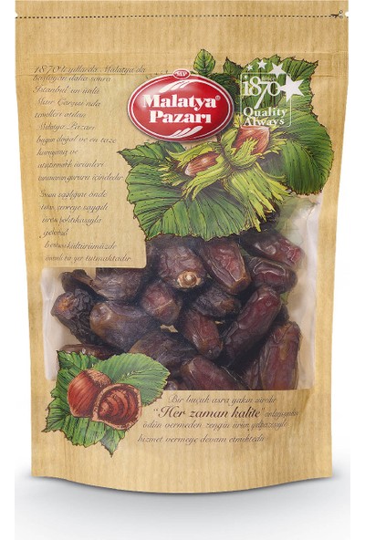 Malatya Pazarı Murat Palancı Medine Mebrum Hurma Duble Kilitli Paket 500 gr Malatya Pazarı Murat Palancı Medine Mebrum Hurma Duble Kilitli Paket 500 gr