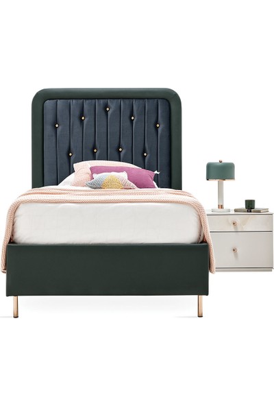 Enza Home Piedra Baza Koyu Yeşil (120X200 Cm)