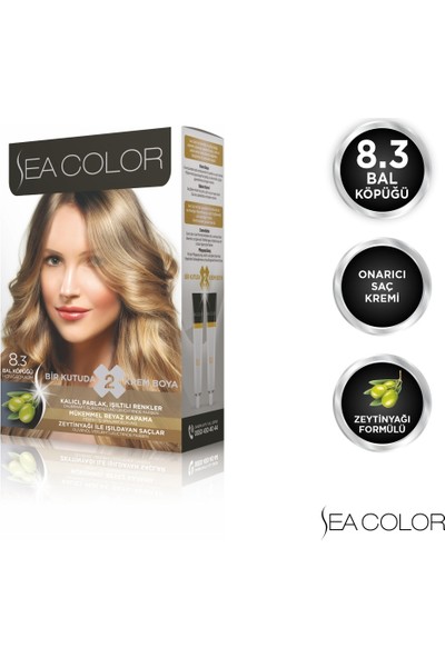 SEA COLOR 8.3 Bal Köpüğü Set Boya