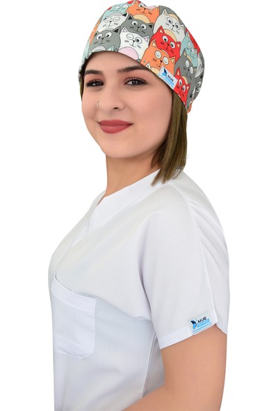 Nur Ortopedi Turuncu Kediler Doktor Hemşire Hastane Medikal Cerrahi Bone