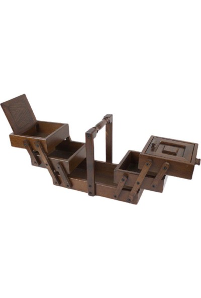 İkrar Takı-Masa Toplayıcı Ahşap Kutu