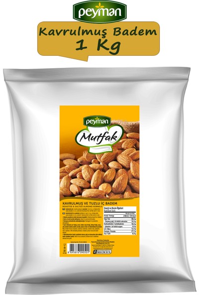 Peyman Mutfak Iç Tatlı Badem 1 kg
