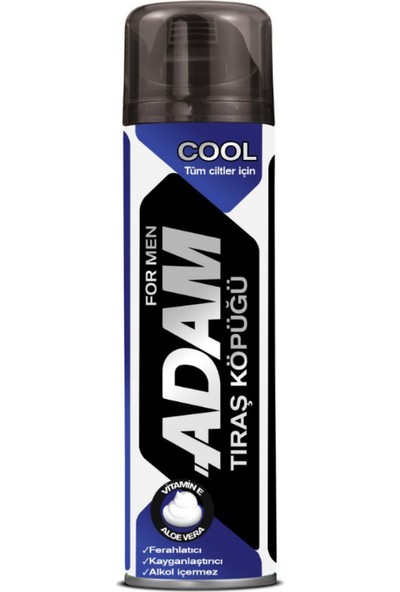 Adam Tıraş Köpüğü Cool 250 ml