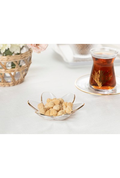 English Home Flora Cam Çerezlik 11 cm Şeffaf