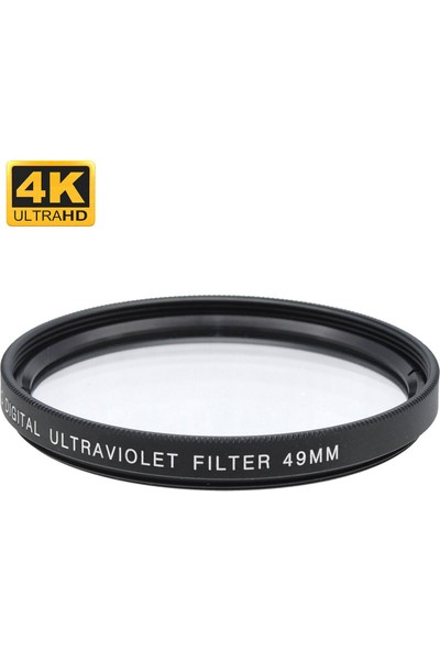 Ggt Canon 50MM F1.8 Stm Lens Için 49MM 4K Uv Filtre Ggt Canon 50MM F1.8 Stm Lens Için 49MM 4K Uv Filtre