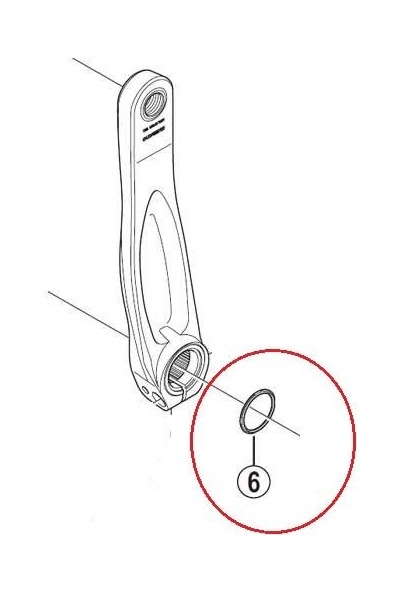 Shimano Hollowtech Sol Kol Contası