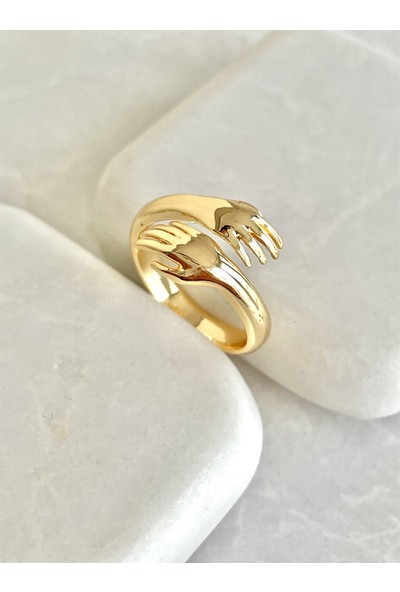 Lotuslight Kadın Ayarlanabilir Hug Me Yüzük