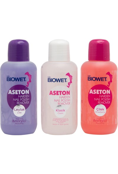 Lady Biowet Biowet Karma Aseton 200 ml (Çilek-Leylak-Klasik)