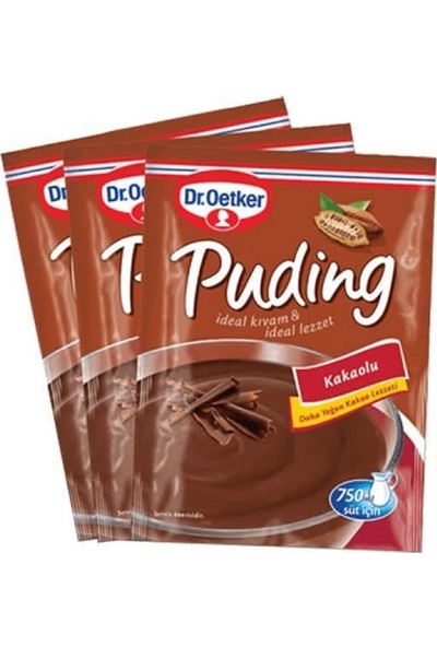 Dr.oetker Puding Kakaolu 3'lü 441 gr