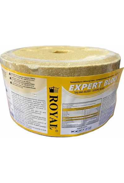 Royal Ilaç Yalama Taşı 3 kg Expert Block