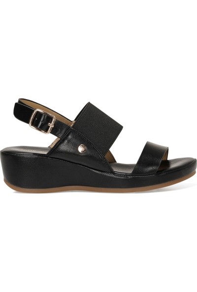 Nine West Dane 1fx Siyah Kadın Dolgu Topuklu Sandalet Nine West Dane 1fx Siyah Kadın Dolgu Topuklu Sandalet