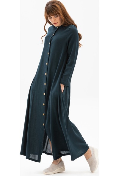 Eliş Şile Bezi Büyük Beden Şile Bezi Esen Ferace Petrol